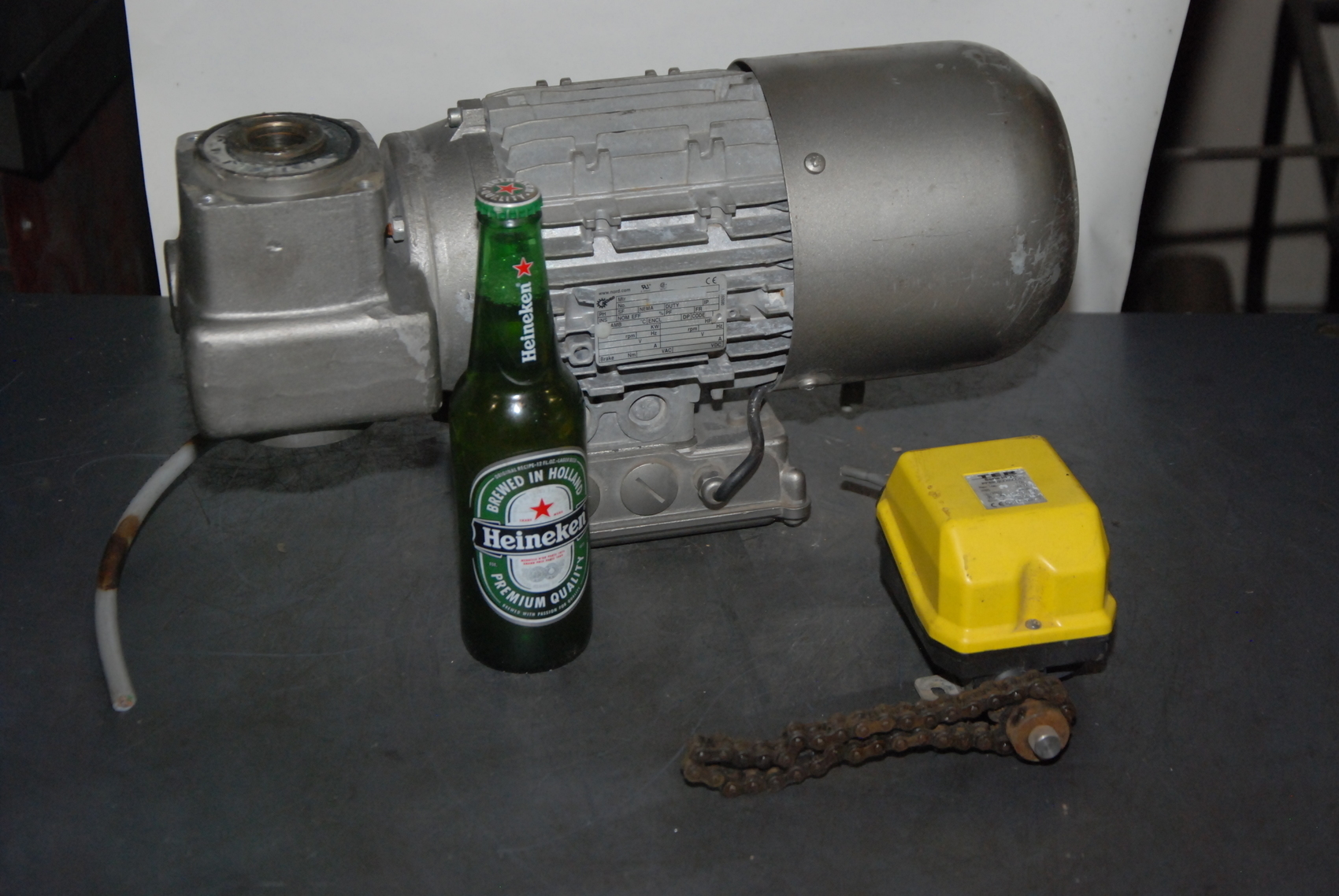 Nord Gear 1S50AZ-80 L/4 Bre20 Motor Gear Reducer w/Ter PF2C