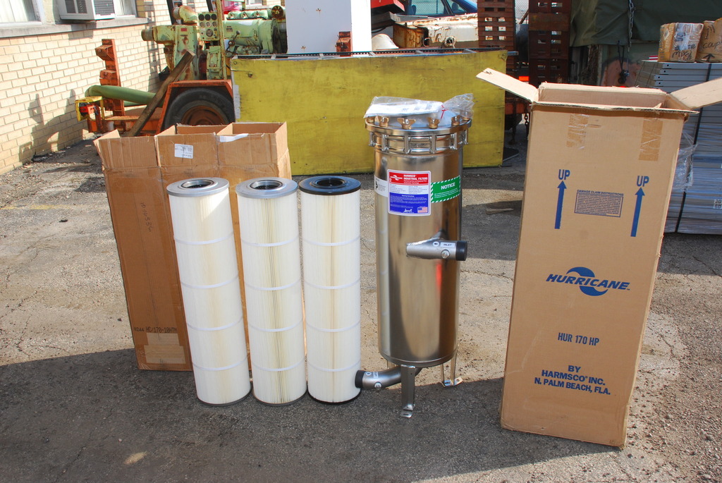 Hurricane HUR 170 HP pool Filter Housing, 3 Filters hc170 5,10 Micron