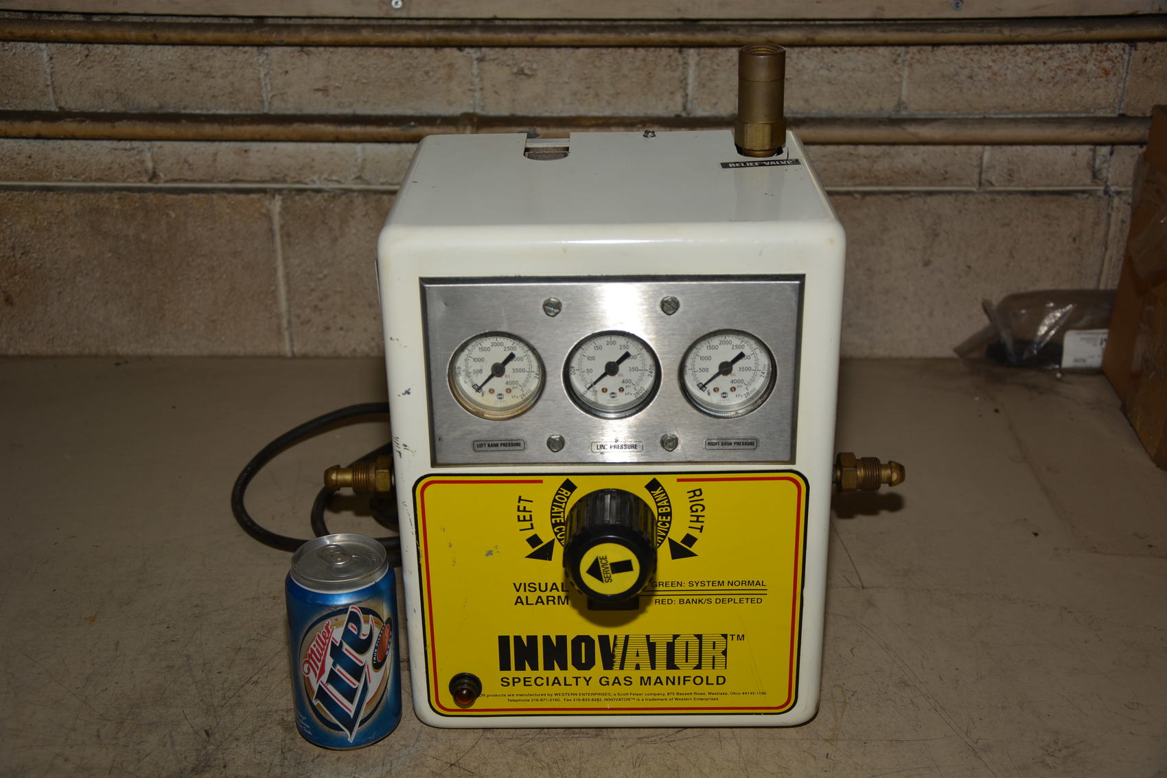 Western Enterprises Innovator HBAC2HLHP-4-2 Manifold Control, CO2 Gas