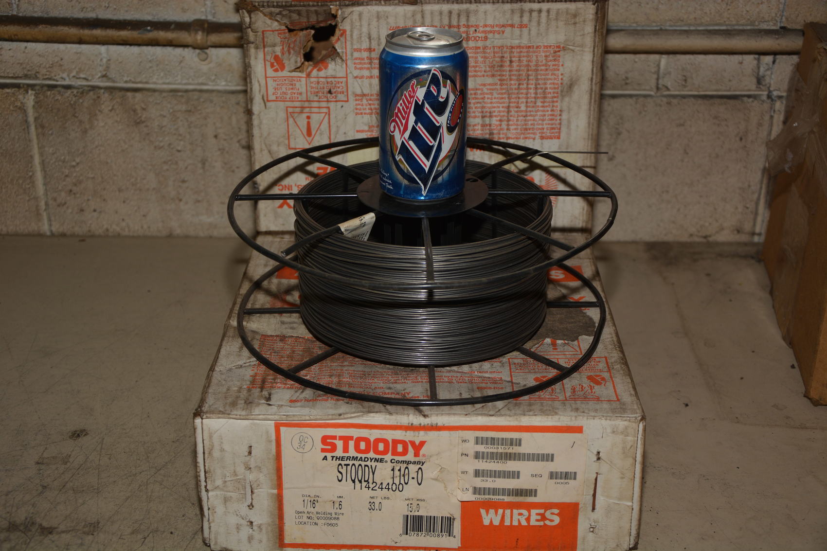 NEW,Stoody 110-0,1/16 HARDFACING MIG Welding Wire,11424400