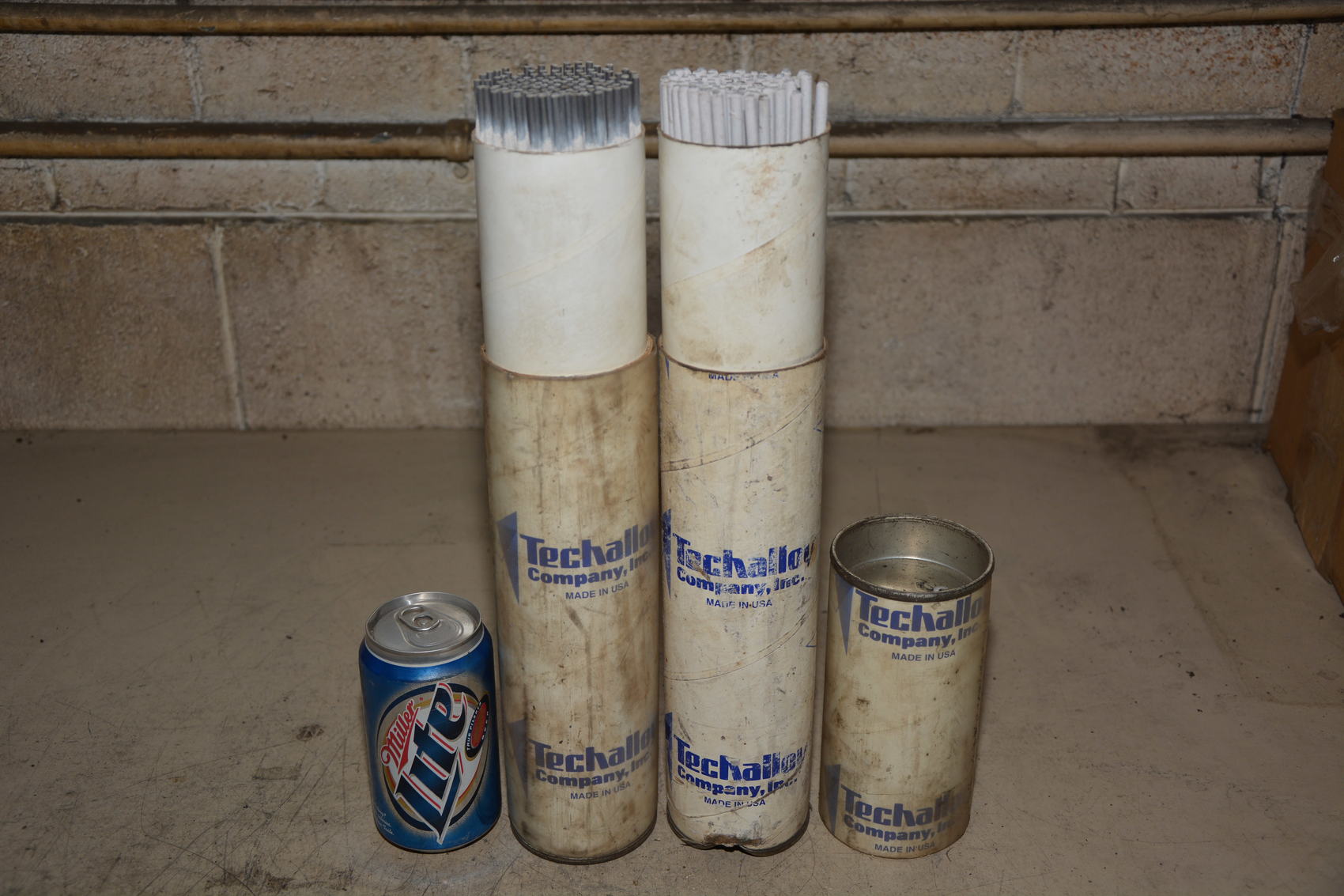 Techalloy Stainless Steel Welding Electrodes, 308L-16, 1/8" Dia.