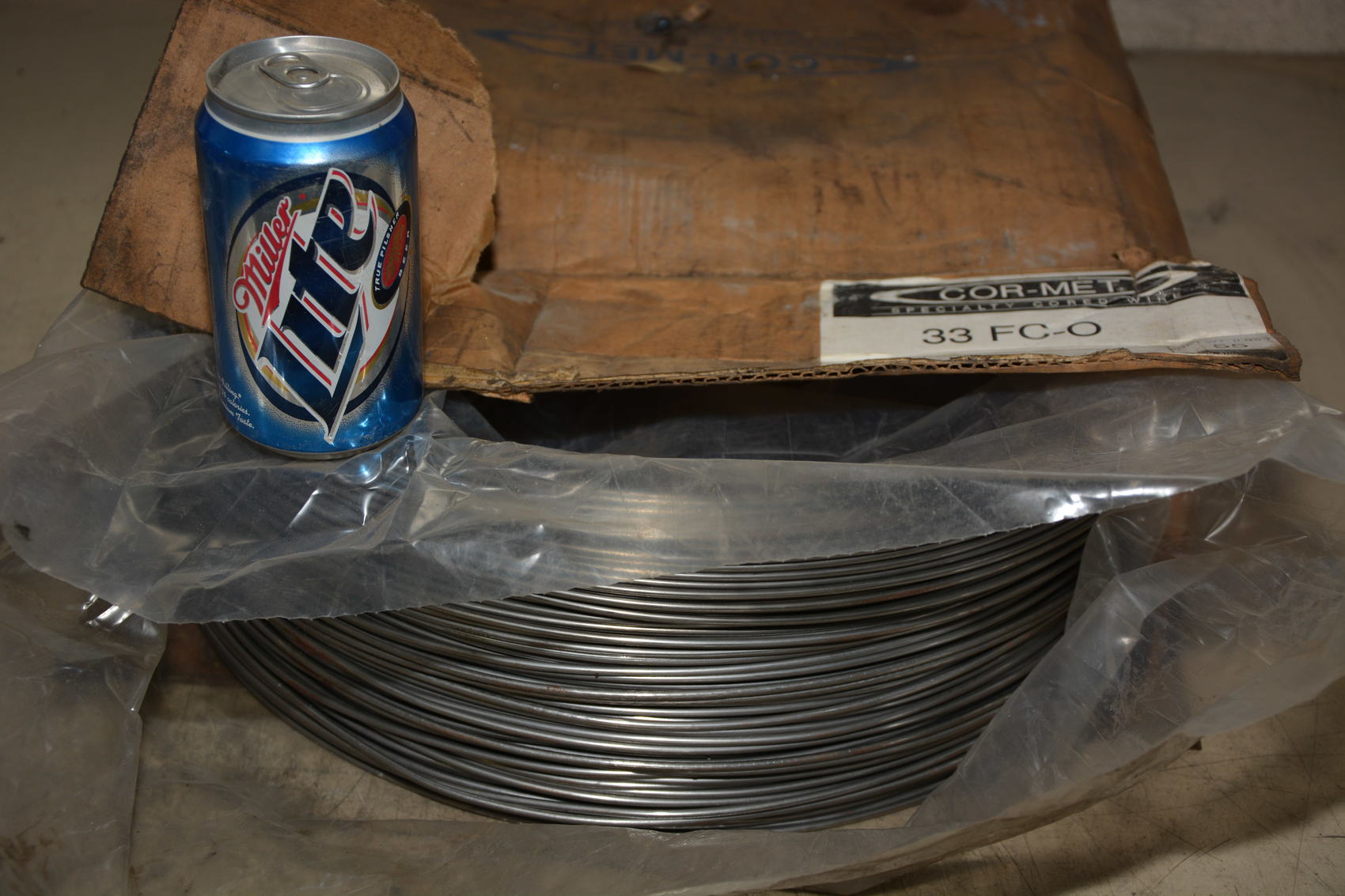 Cor-Met Welding Wire, Type 33FC-0, 1/8" Diameter, with OEM Box