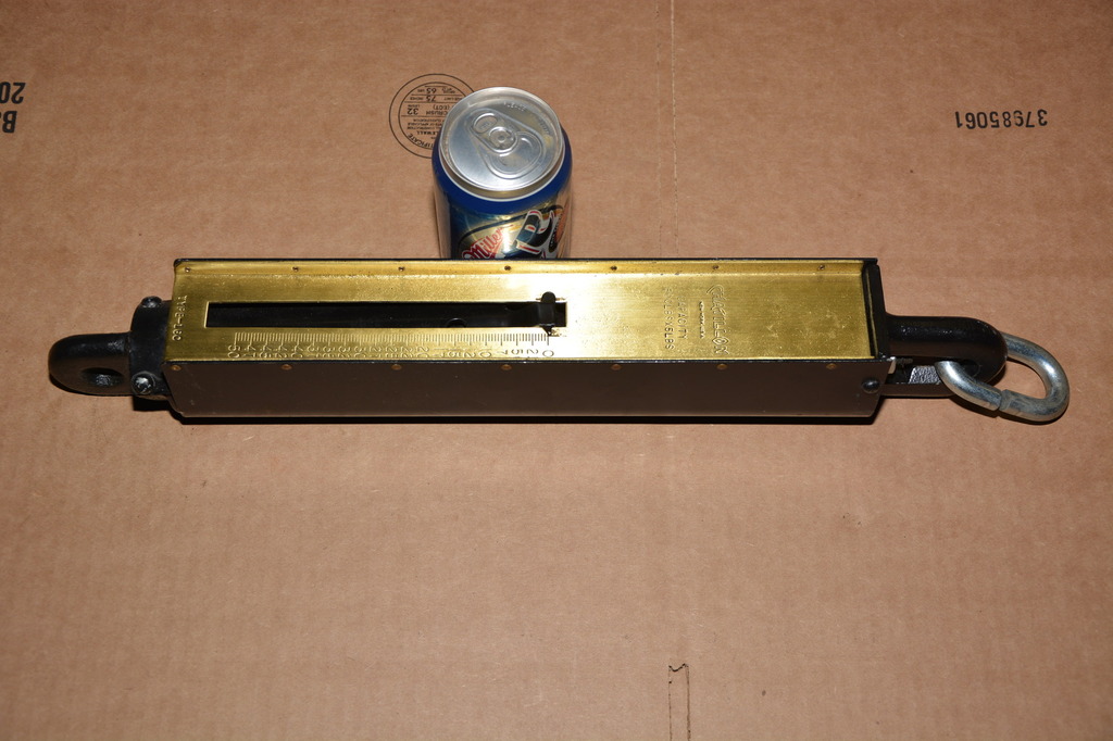 Chatillon Type-160 Hanging Scale, 500 Pound Deer Scale, Made in USA