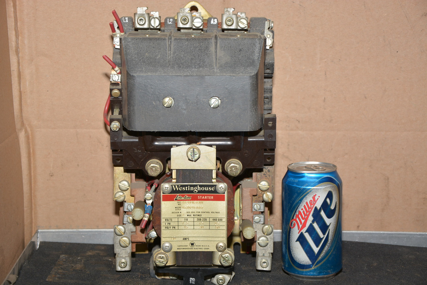 Westinghouse No.11200K3CNN,50 HP,90 Amp Motor Starter,110V Coil