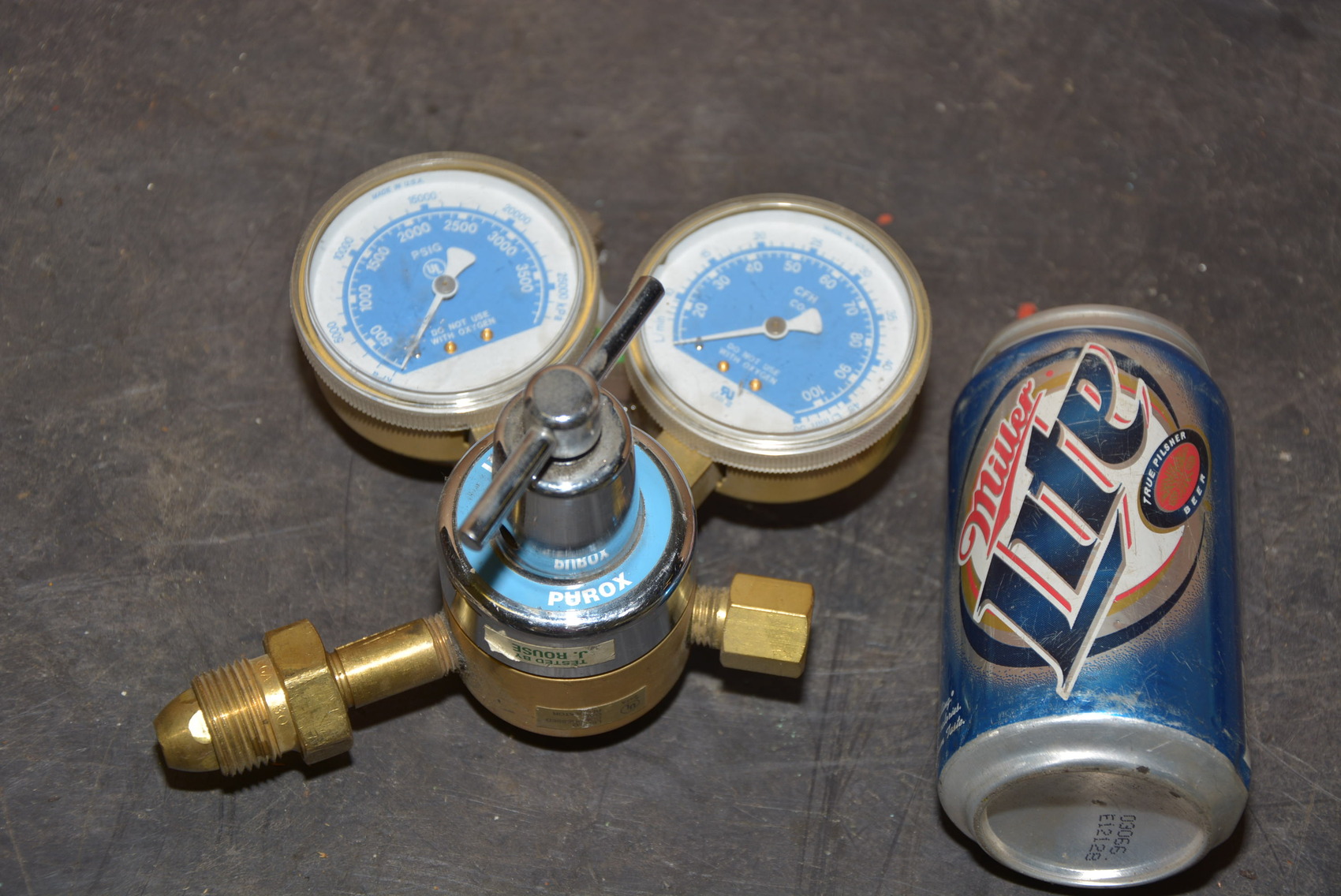 Inert Gas Argon TIG regulator by Purox,NICE