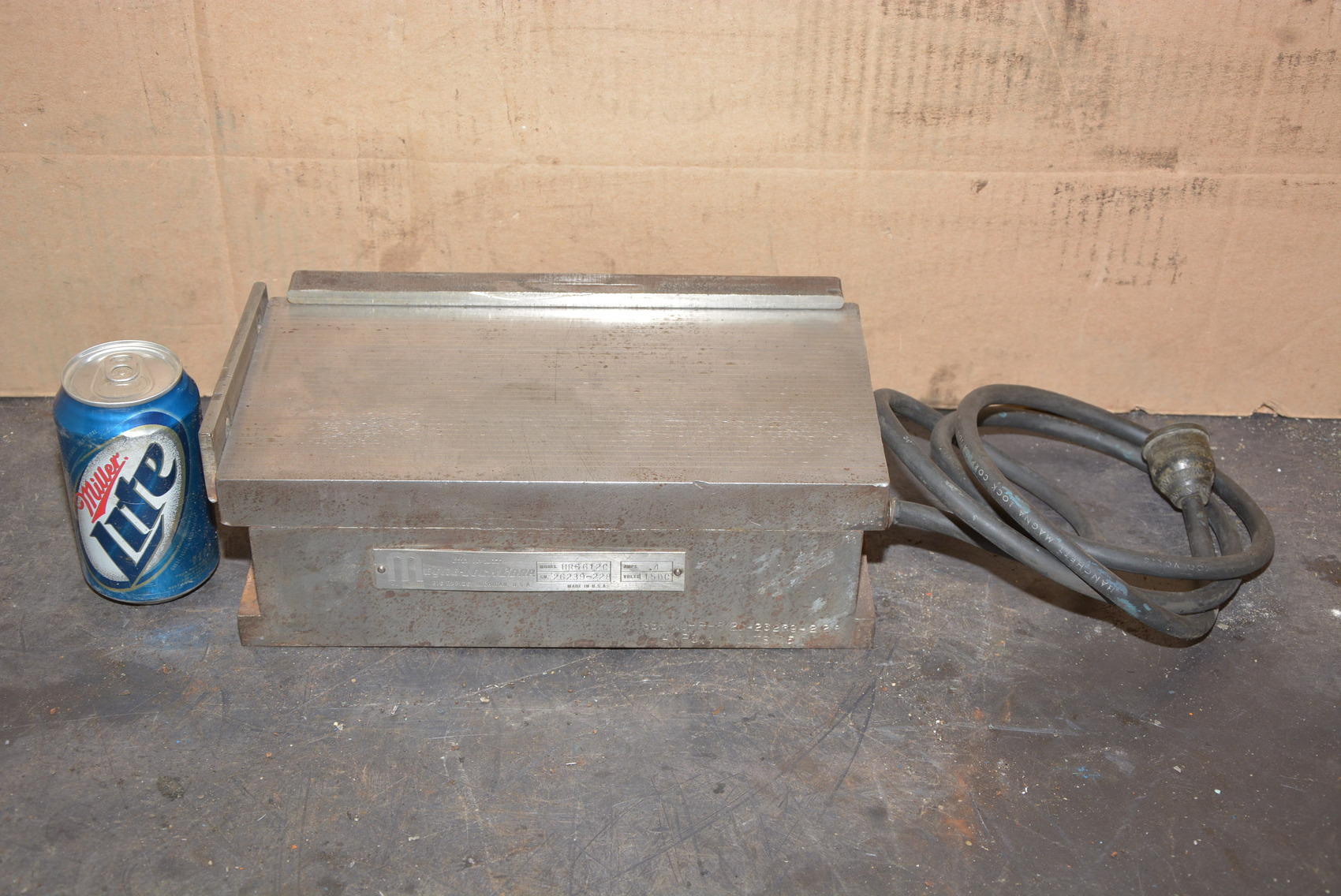 Magna-Lock HRG612C 6"X 12"Electro-Magnetic Chuck