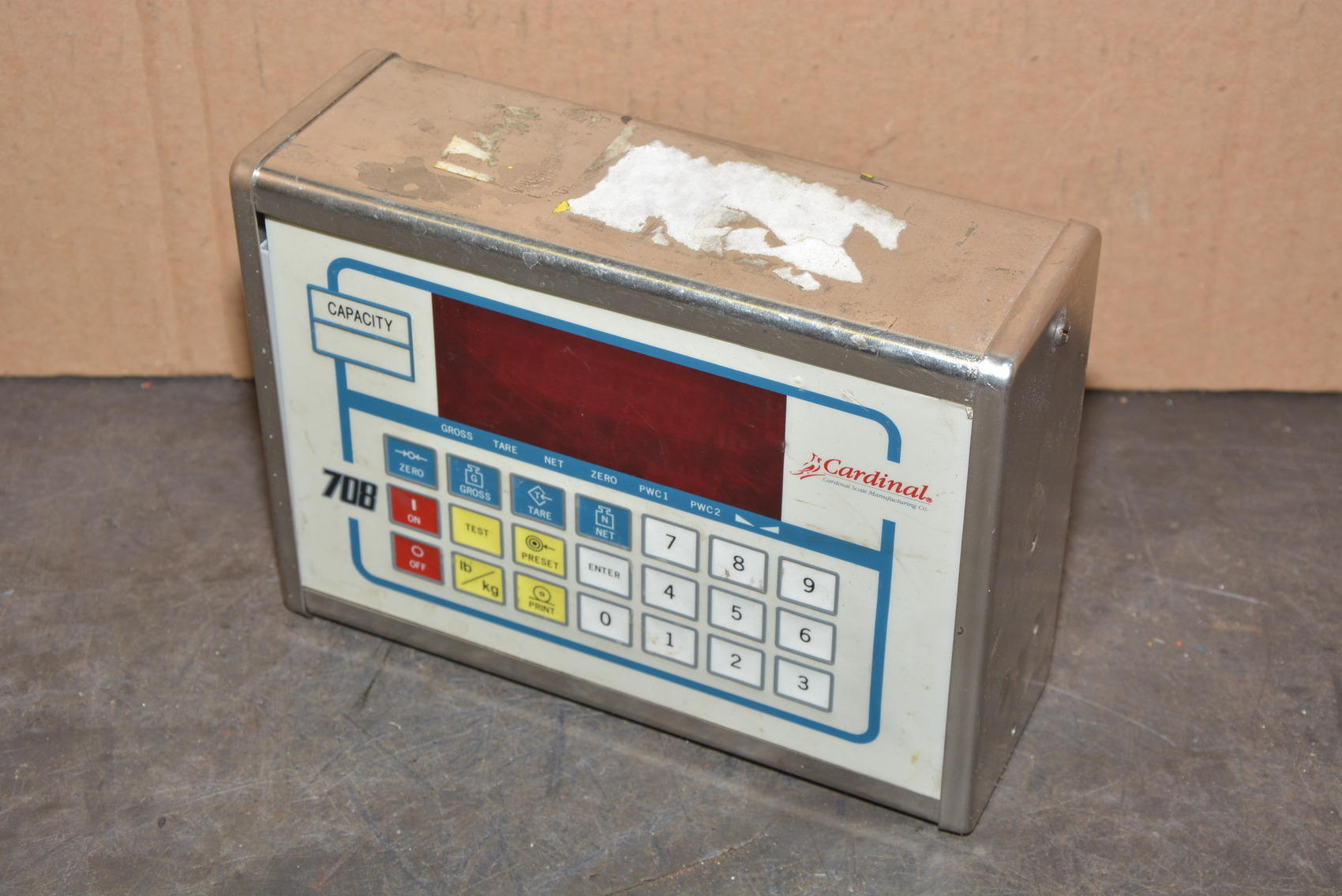 Cardinal Model 708 Material Scale Display/Control,USA