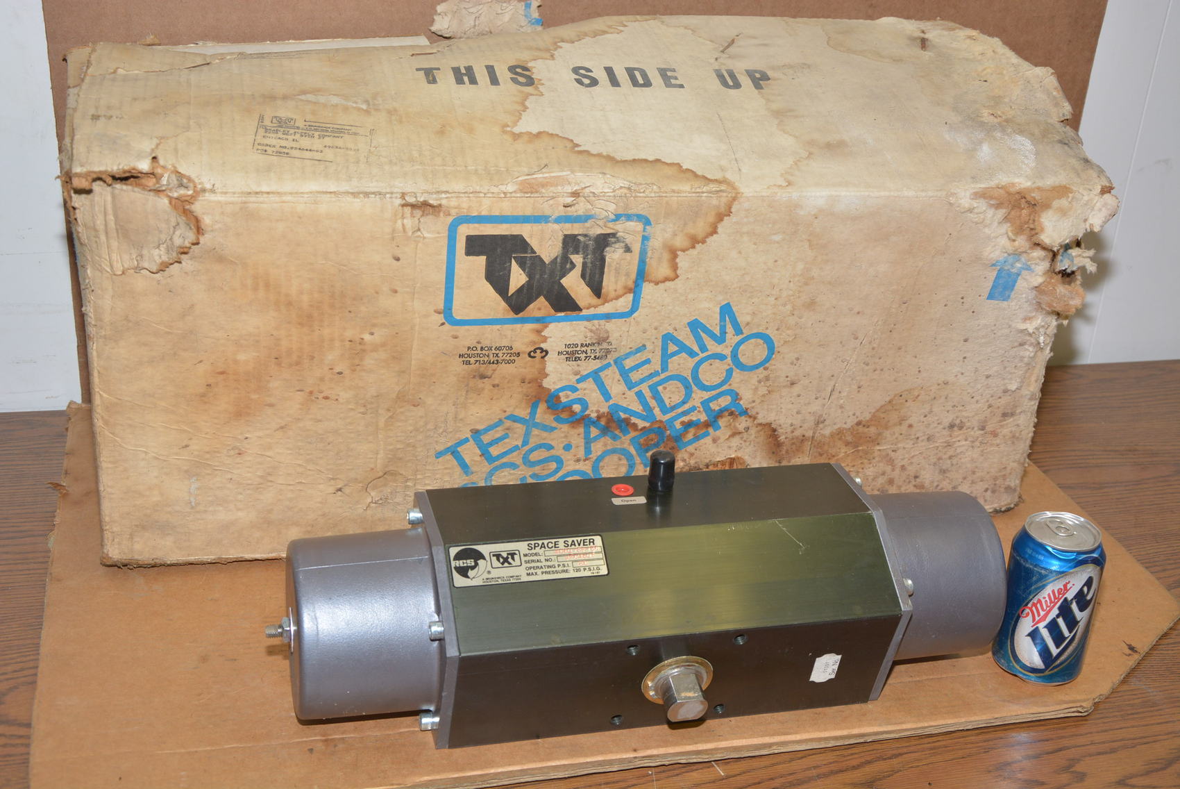 NEW RCS TEXSTEAM Space Saver 4061-SR-80 120 PSI Valve