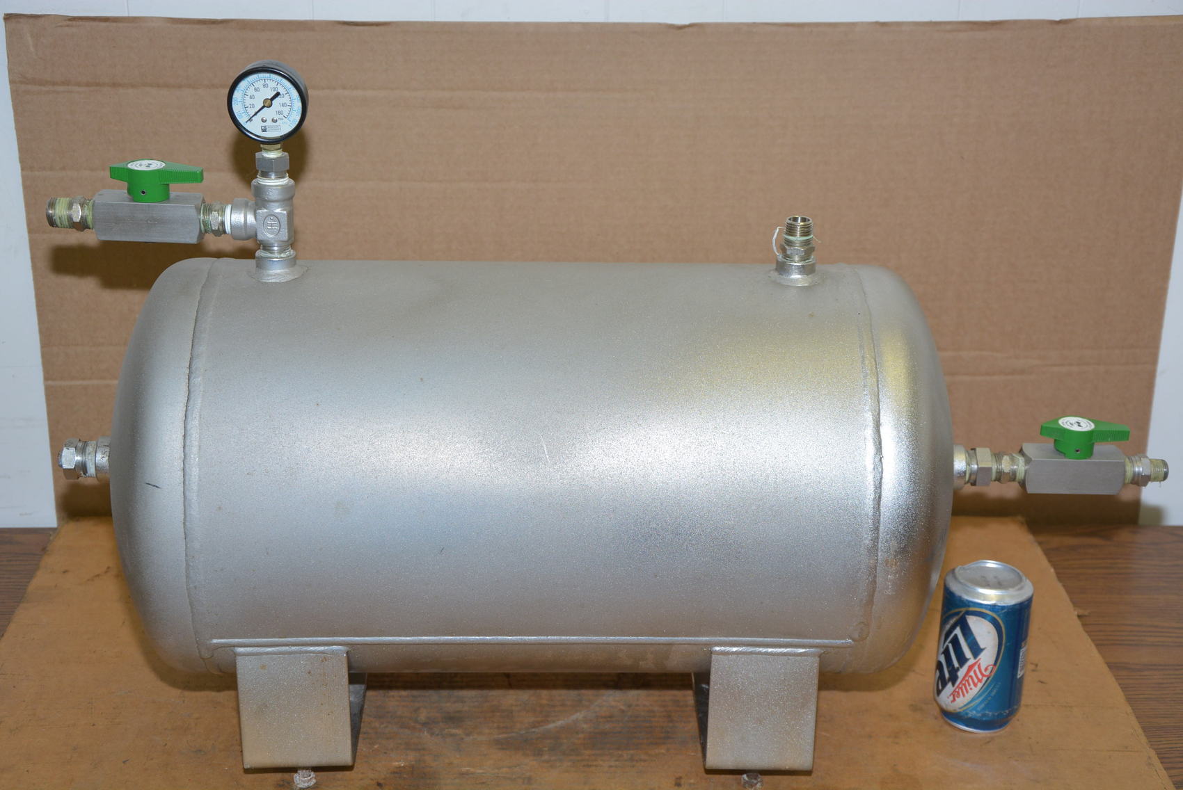 Silvan Industries All Stainless Steel Air Receiver/Surge Tank BD1612
