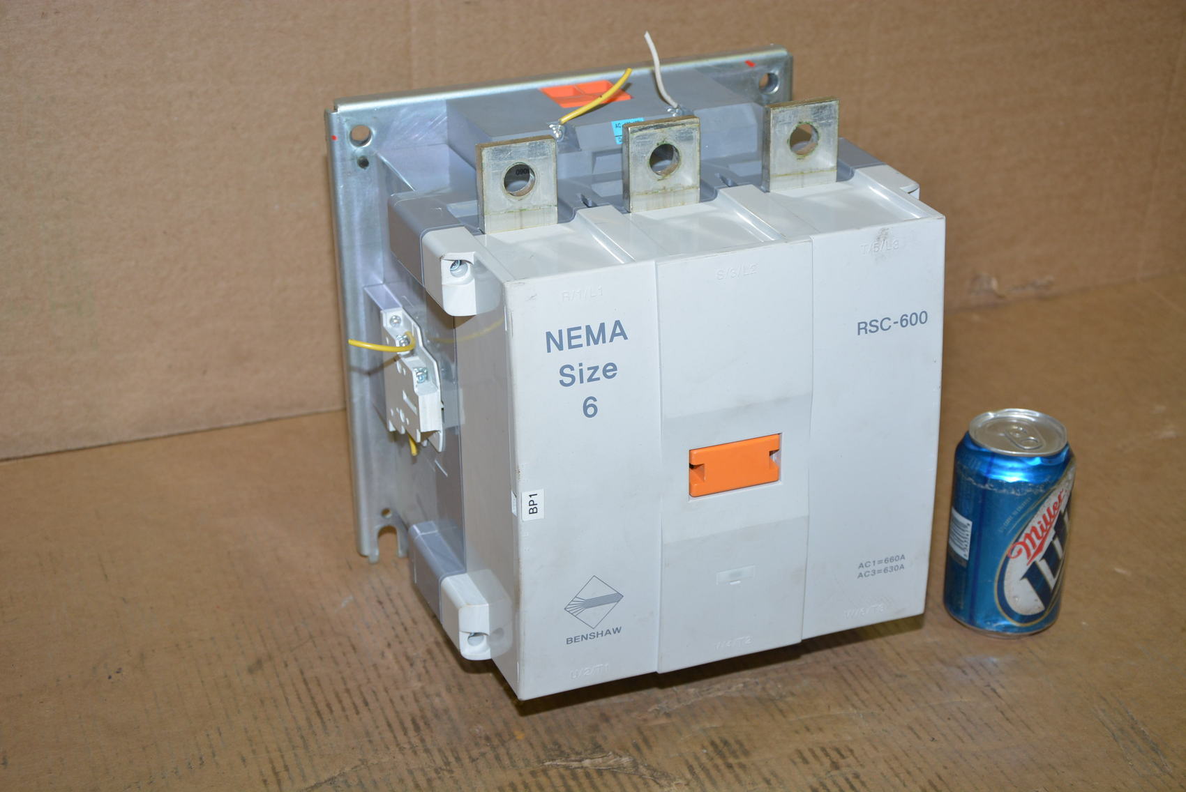 400 HP Benshaw Contactor RSC-600 Size 6 Electric Motor Starter