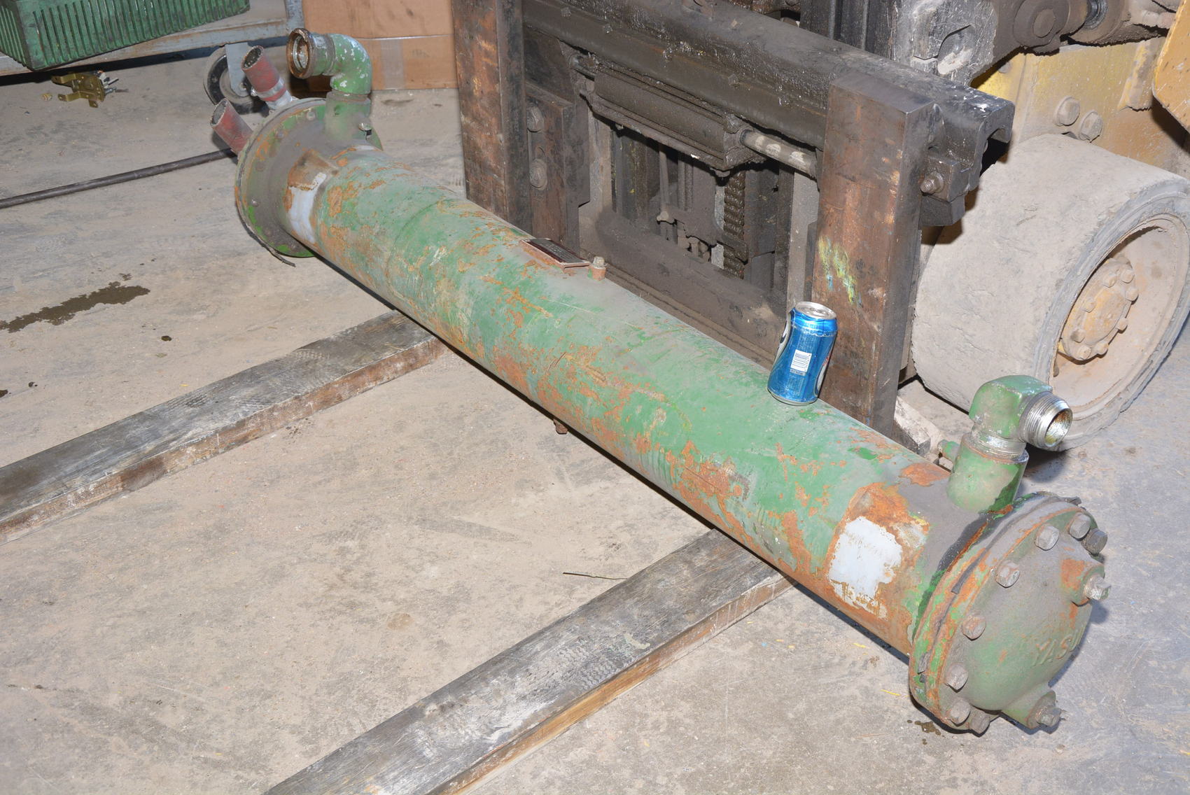 YASUI SEISAKUSHO TUBE SHELL HYDRAULIC HEAT EXCHANGER;FK-9008C1;15KG