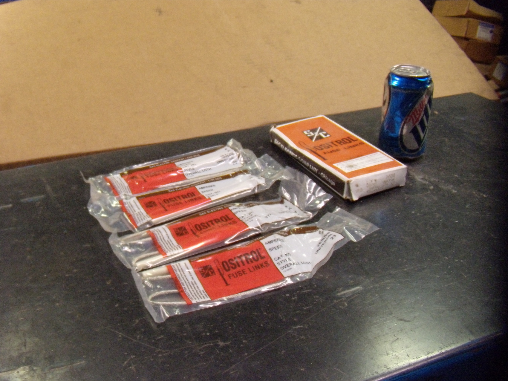 NEW Lot of 4 POSITROL FUSE LINKS 8,SPEED K,STYLE UNIVERSAL(Cat 265008)