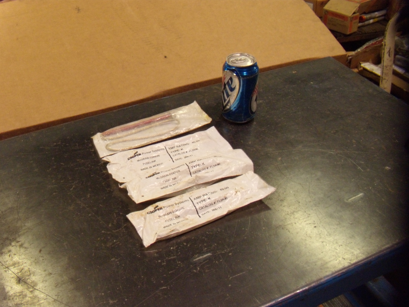 NEW Lot of 4 Cooper FUSE LINKS 40 AMP.Type K,Cat FL6K40