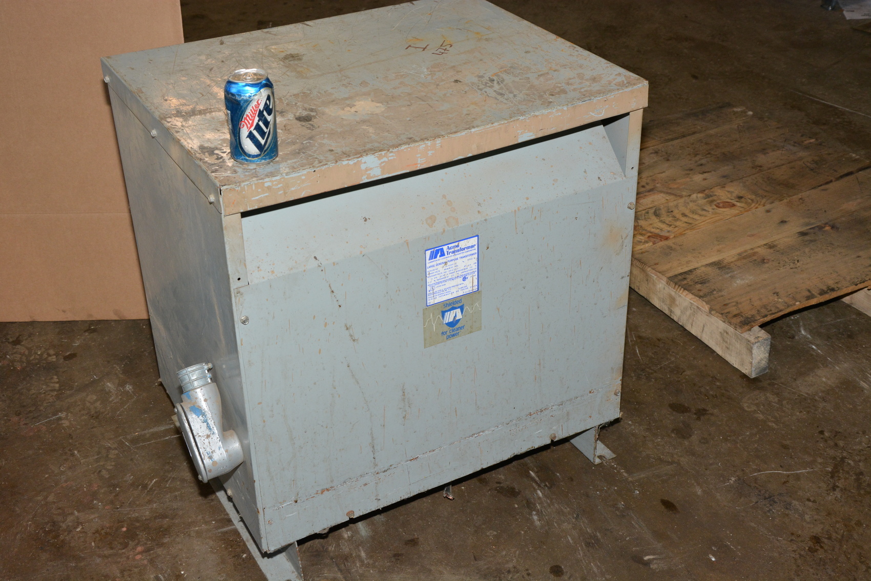 Acme Large 480-240-120 Transformer T-2A-53344-3S;75 kVA