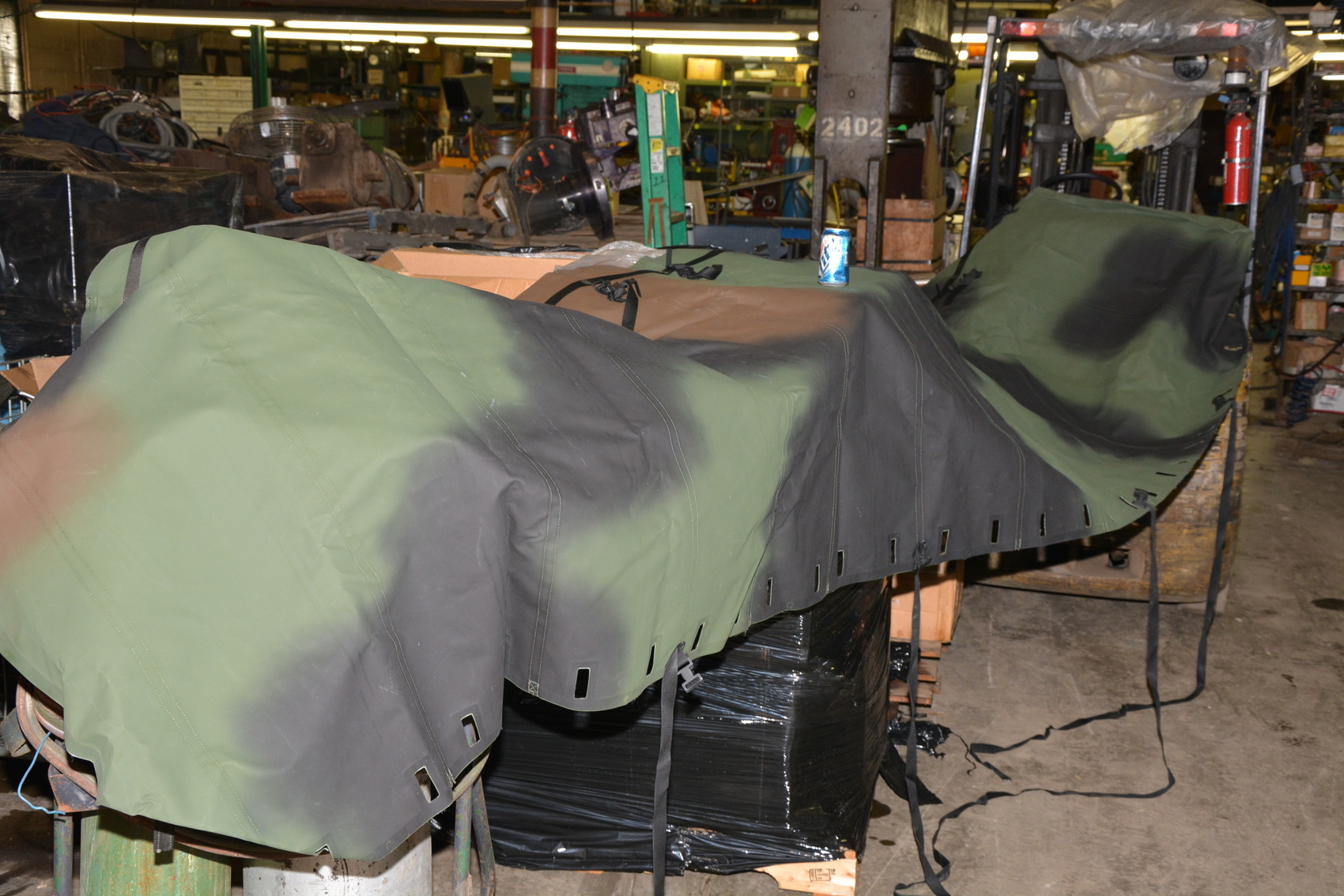 Military Camouflage cover cloak tarp,Bradley Fighting Vehicle 4'x15'