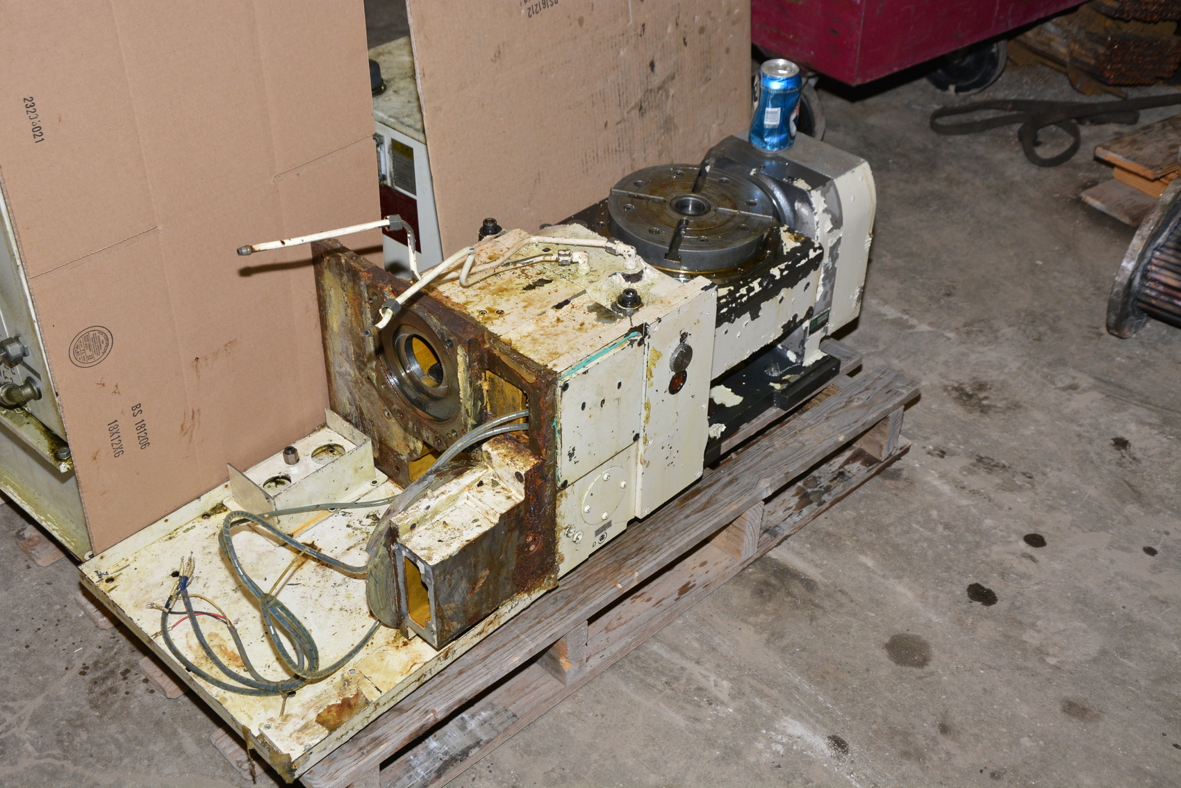 Tsudakoma TRNC-201S 4th,5th Axis Trunnion Rotary Table CNC,NO SERVOS!