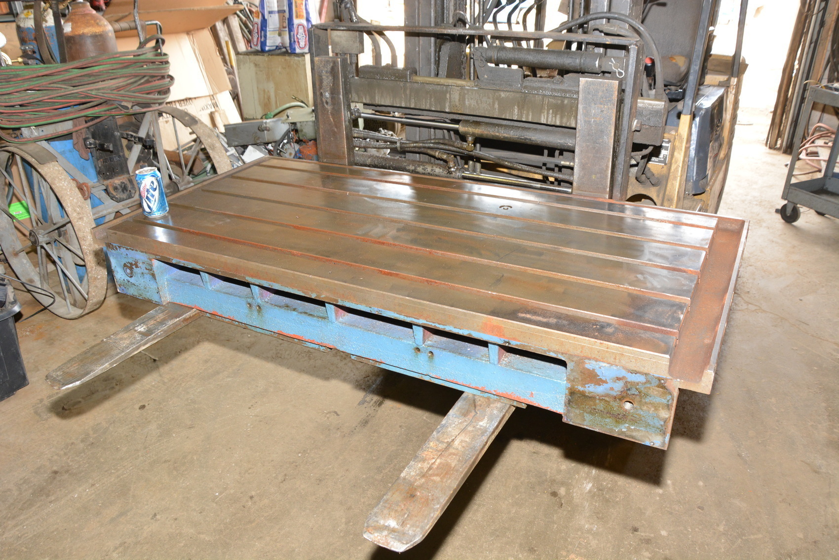 CNC Horizontal T-Slotted Precision Welding Setup Work Table;53x25.5