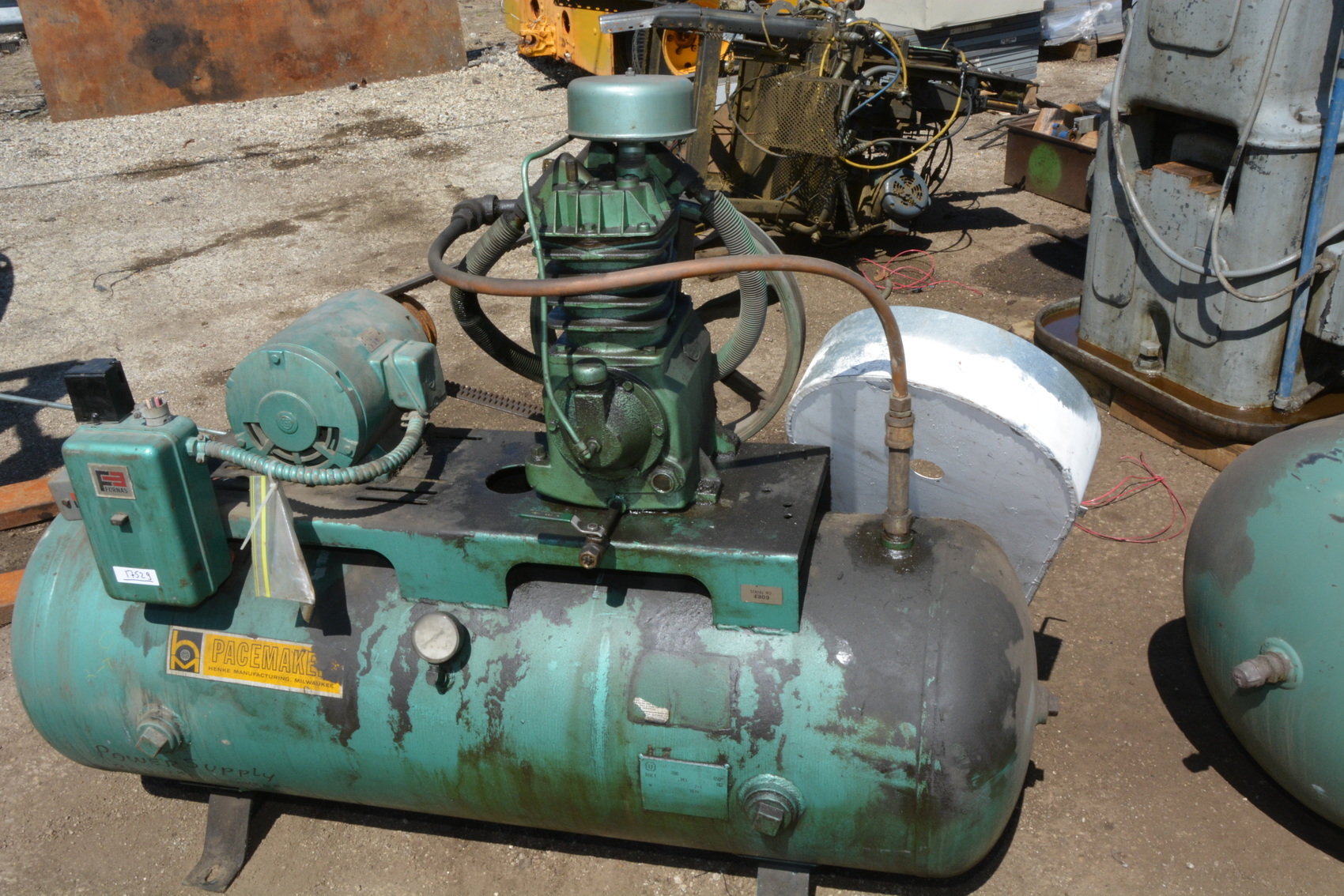 Henke Pacemaker 5HP Horizontal Air Compressor