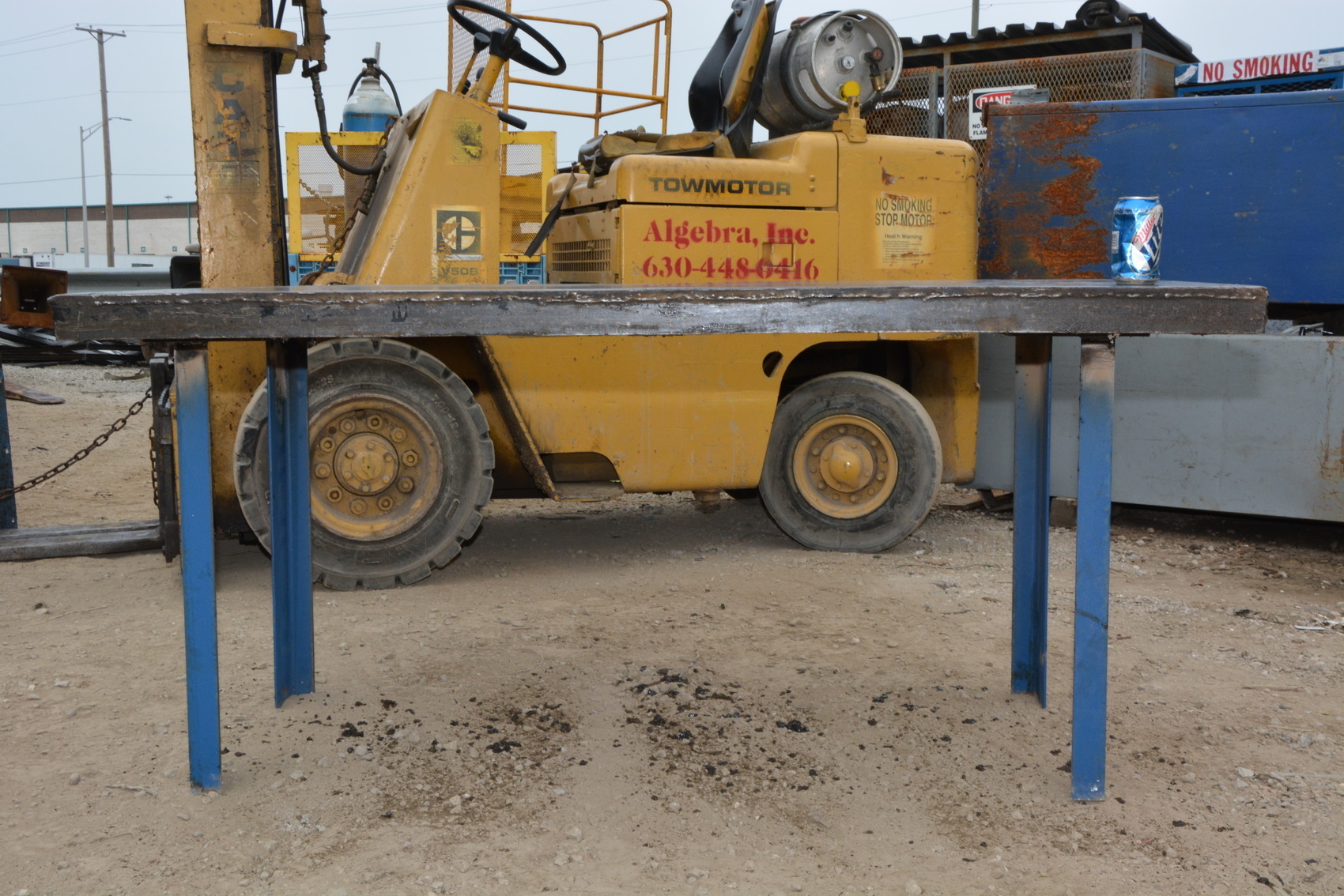 HEAVY DUTY 1/2" thick WELDING TABLE 45(36)x66x32"