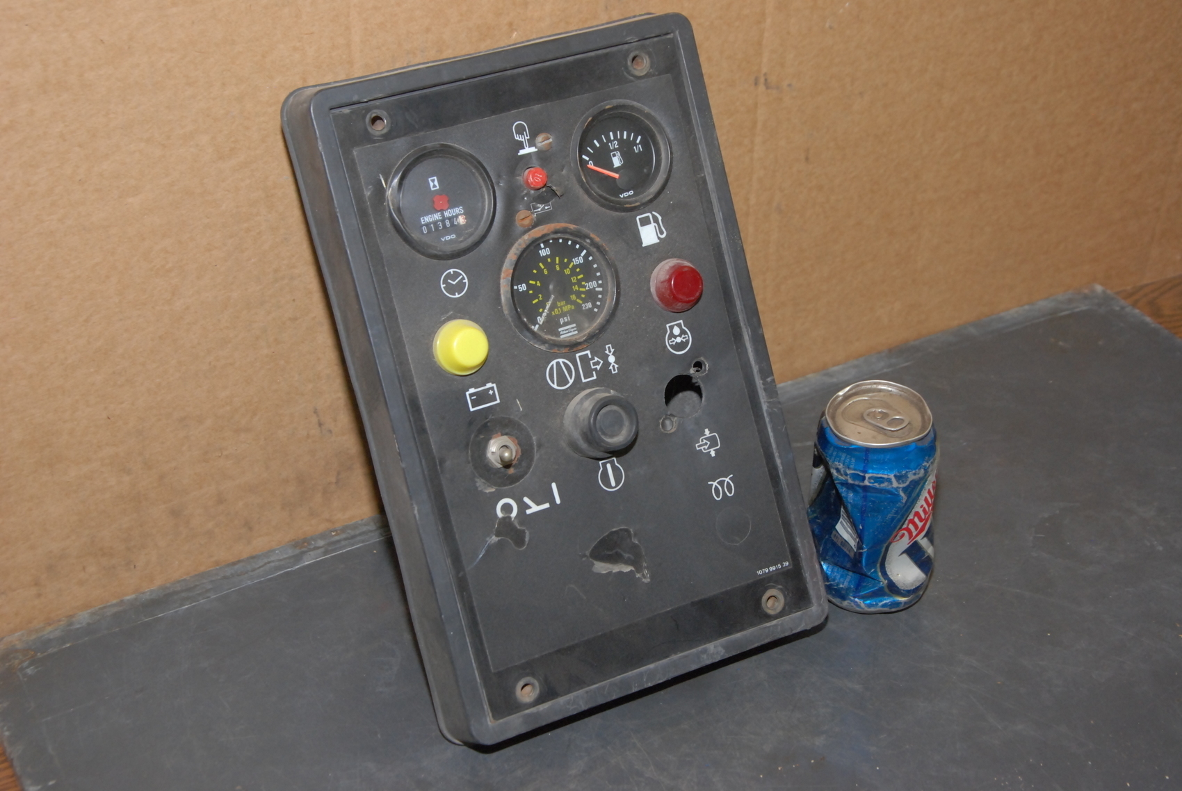 Operator Panel from Atlas Copco Tow Behind Compressor