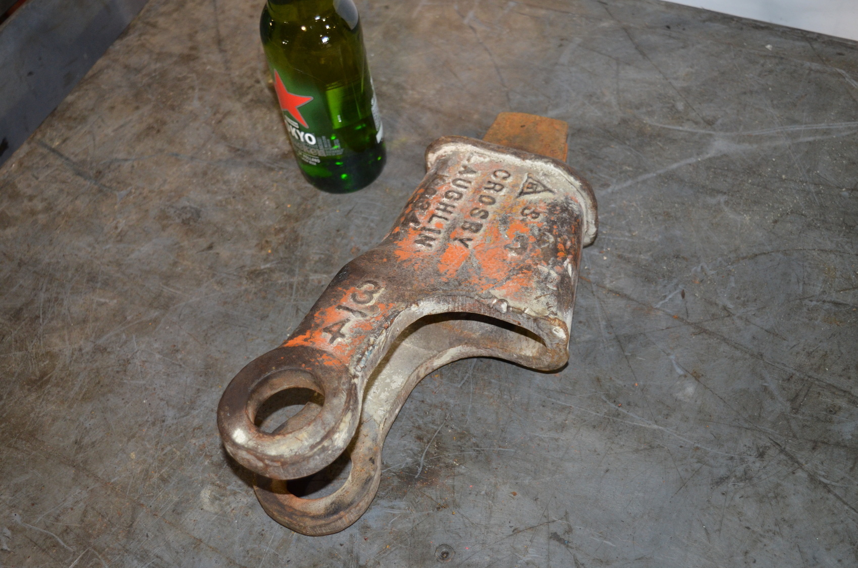 Crosby 3/4 Wire Rope Wedge Socket Becket:Headache Ball,Crane