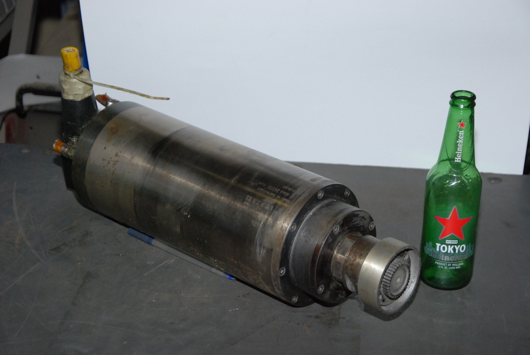 Fischer MFV-1424 Servo Spindle motor;24.000 RPM;w/Fisher MW106/10