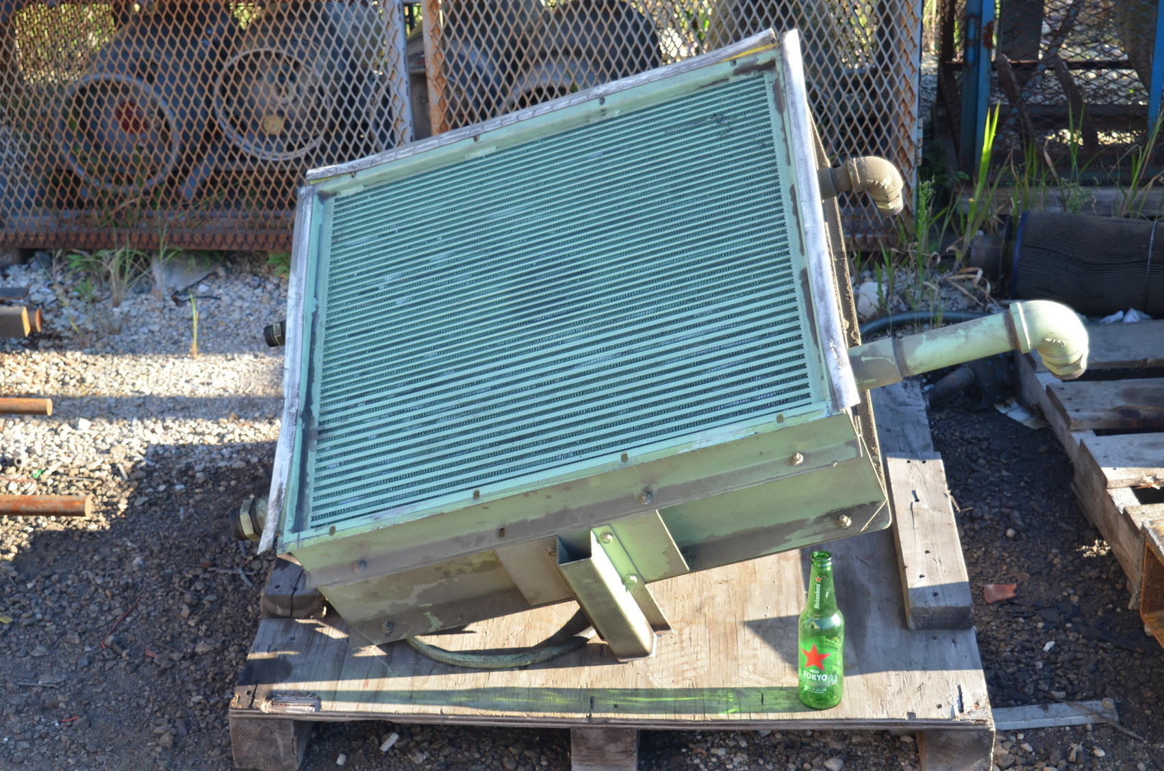 Sullair 250038-657 Compressed air cooler LS12 compressor radiator