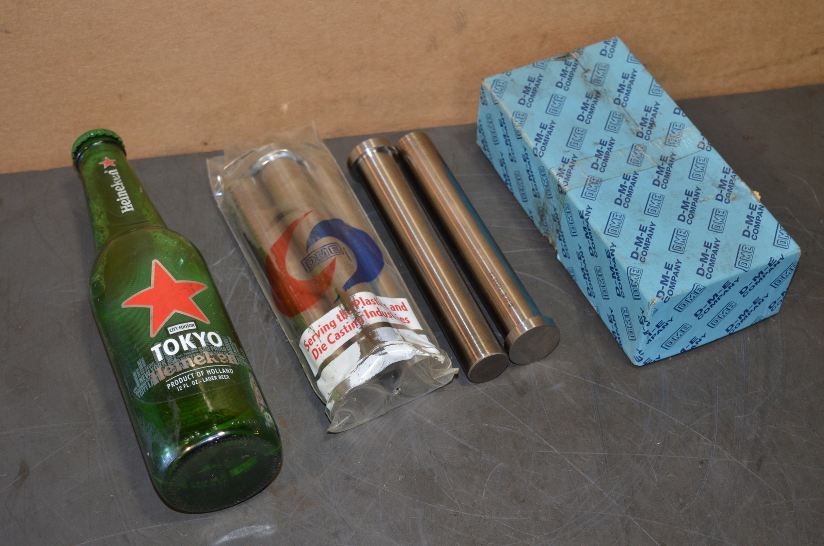 NEW Lot of 5 DME THX4506 Eject pins;7/8"diam x 6"lg ejector