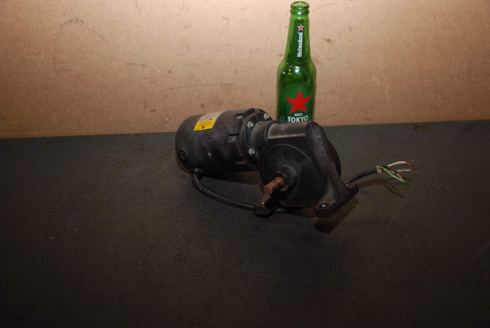 Baldor GP 3004 Gear Reducer Motor;BNP3966;90 V;ratio 22.5:1;1/15 HP