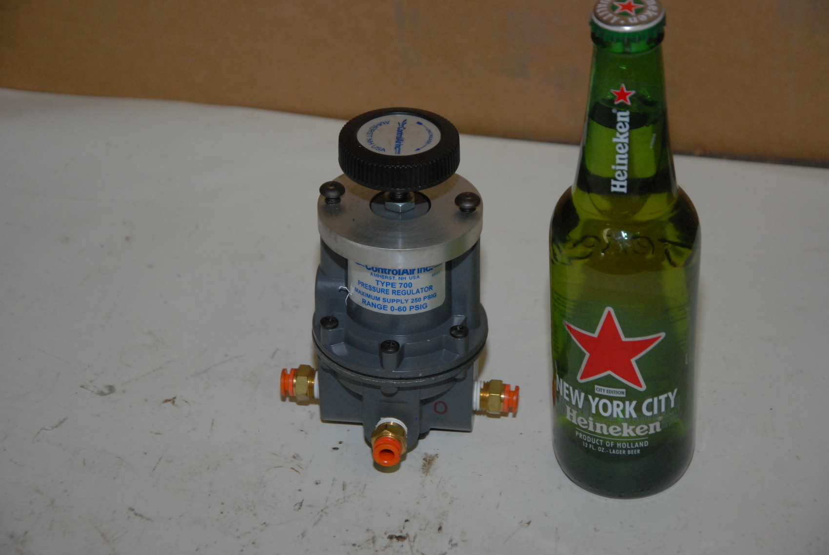 ControlAir type 700 Pressure regulator;max.250 PSIG;range 0-60PSIG