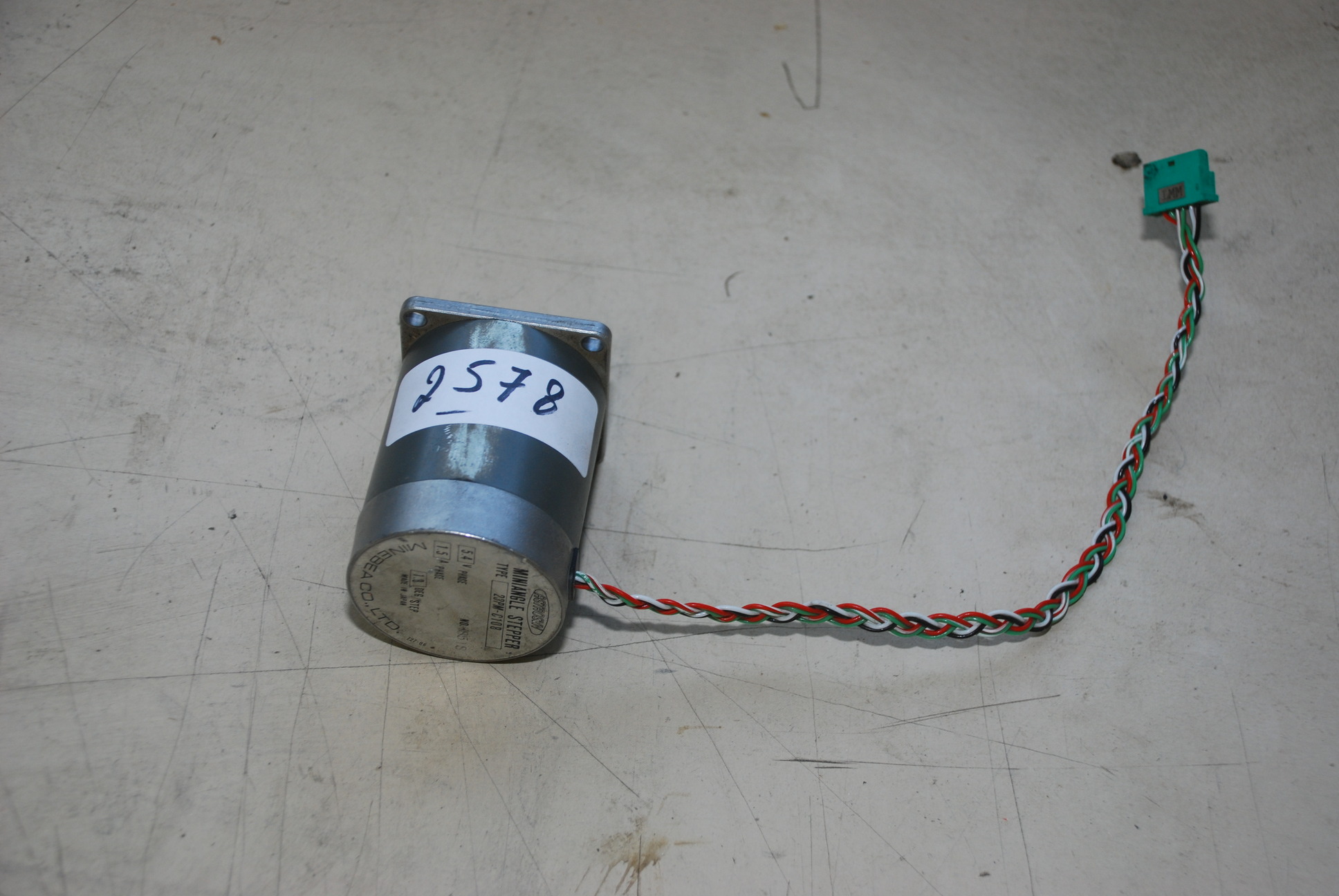 Used Target Powermax II M22NRXA-LNF-NS-00 Stepper Motor 1.8 deg