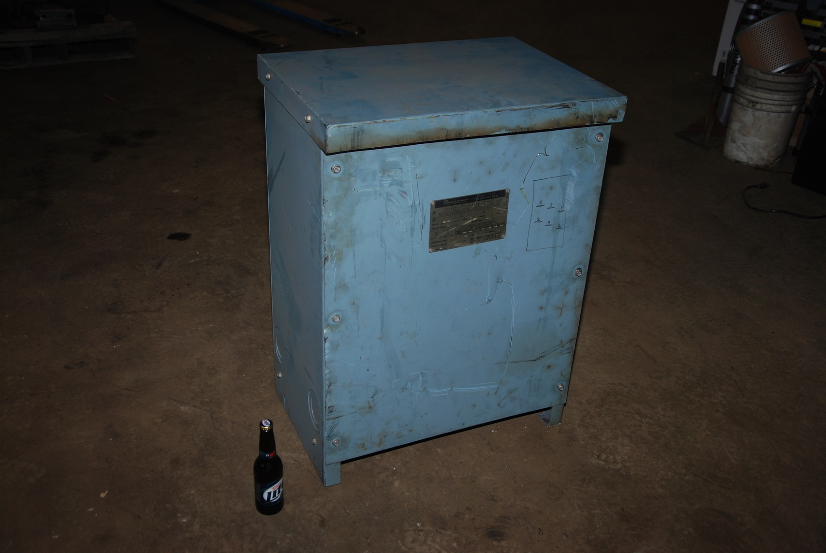 Powerformer 75KVA Dry-Type Transformer;High 480VAC;Low 240VAC delta