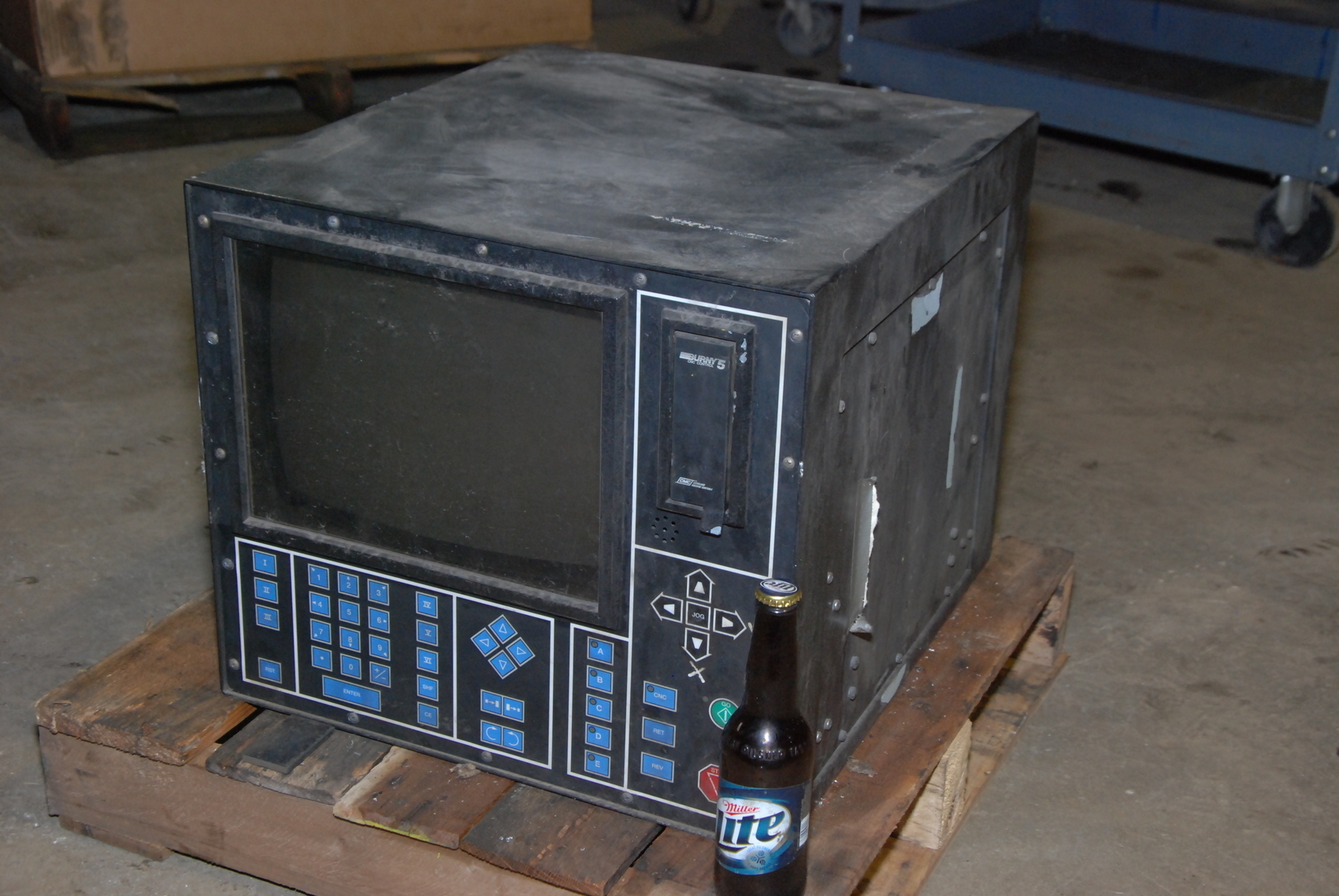 MG INDUSTRIES CNC TORCH CLEVELAND MOTION CONTROLS CMC DISPLAY BURNY 5