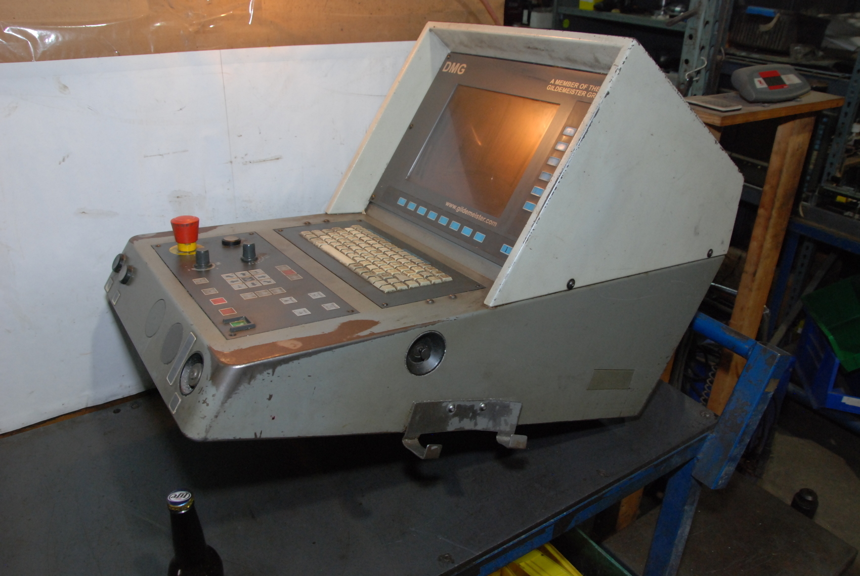 DMG MORI 125 CNC MONITOR CONTROL PENDANT DISPLAY COMPUTER