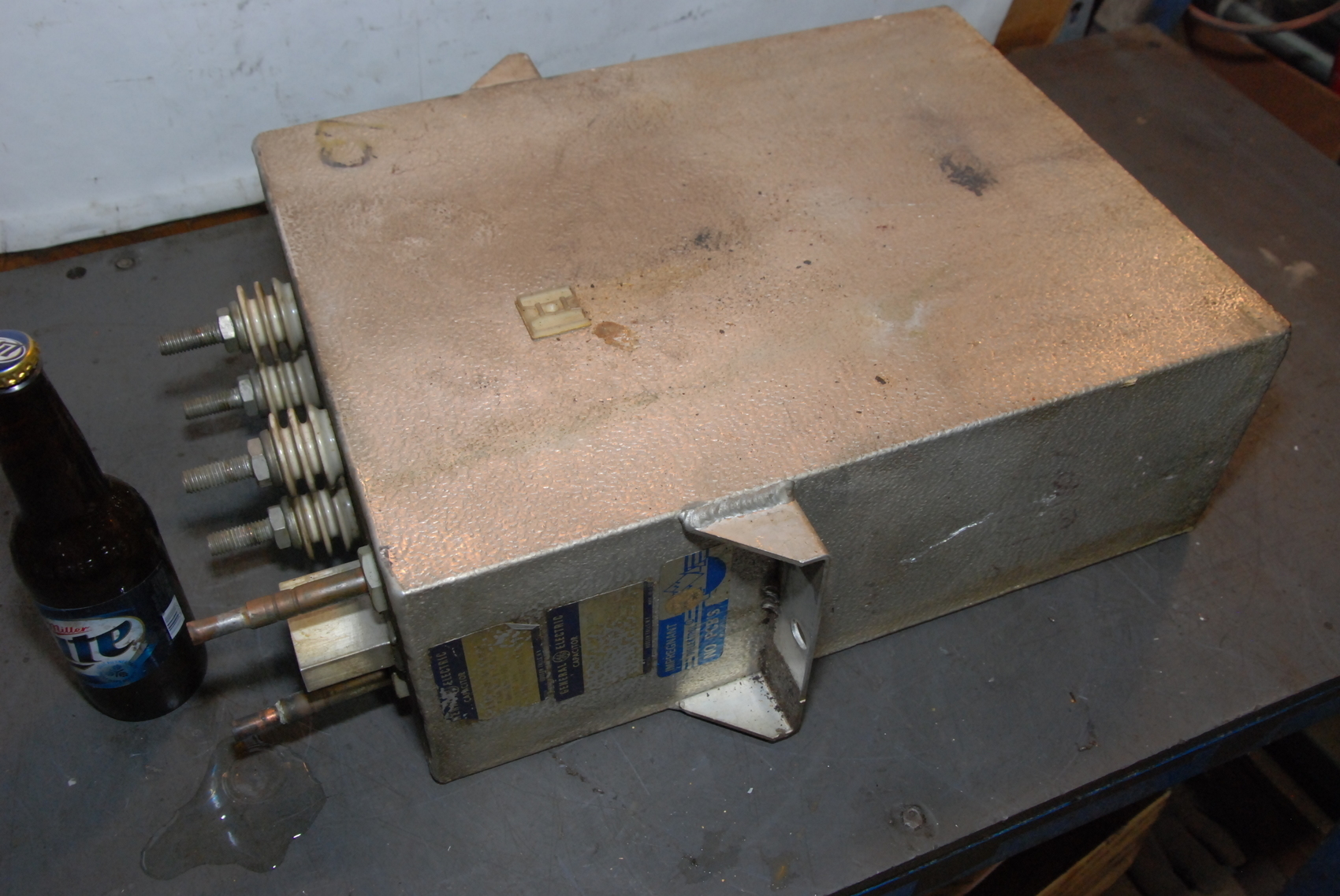 GE CAPACITOR 19L724nh3 1200V 180 KVAR 800 AMPS AJAX TOCCO