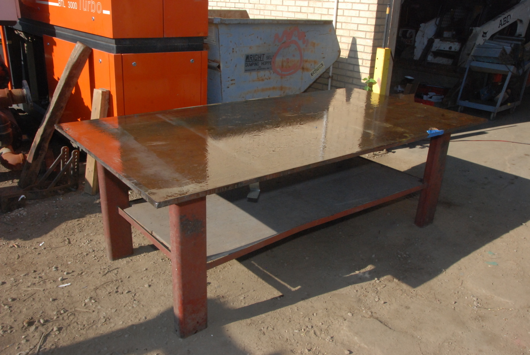 Heavy Duty Welding table 96 1/2*48*32 thick 7/8"