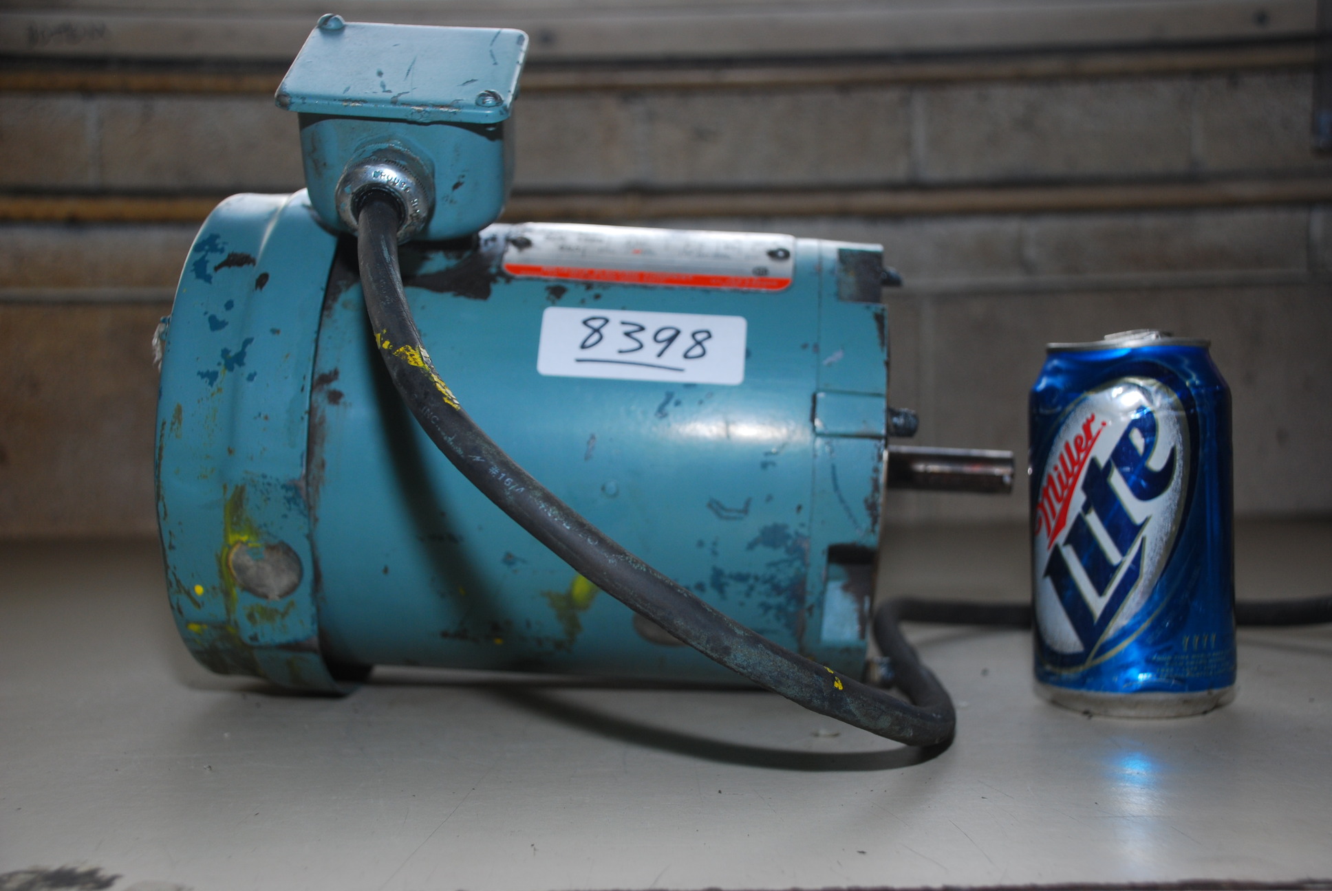 Reliance 3/4 HP 3 phase 56C FB56C frame electric motor 230/460 1725 RP