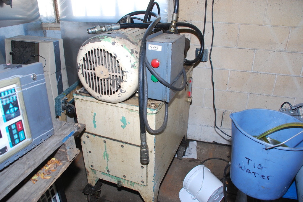 Polypac 15HP hydraulic pump/power unit with Vickers pump