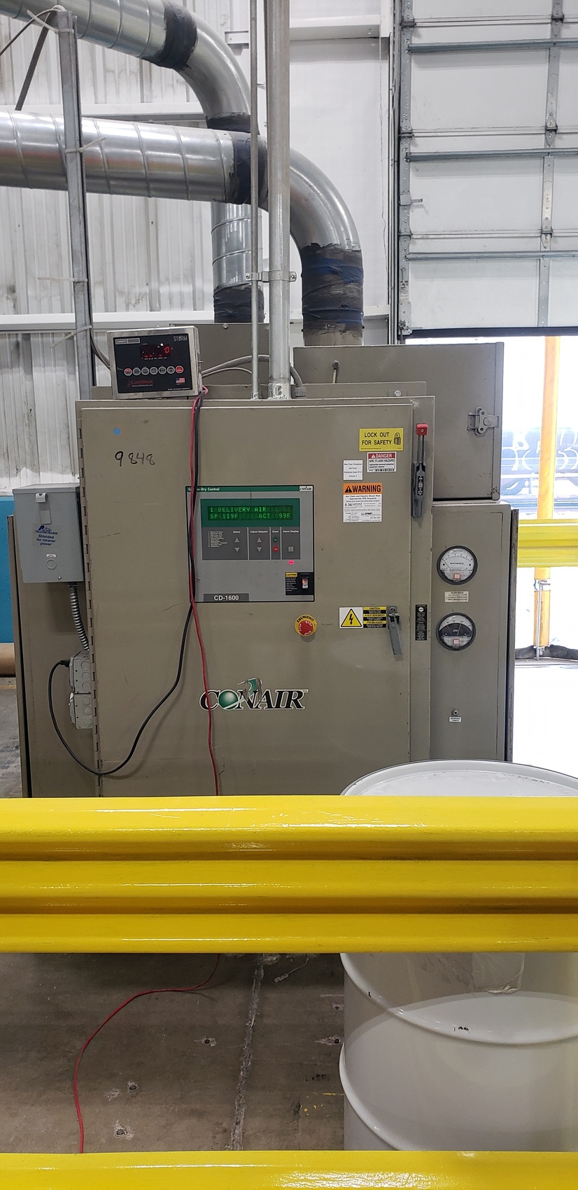 conair cd1600 plastic process dryer