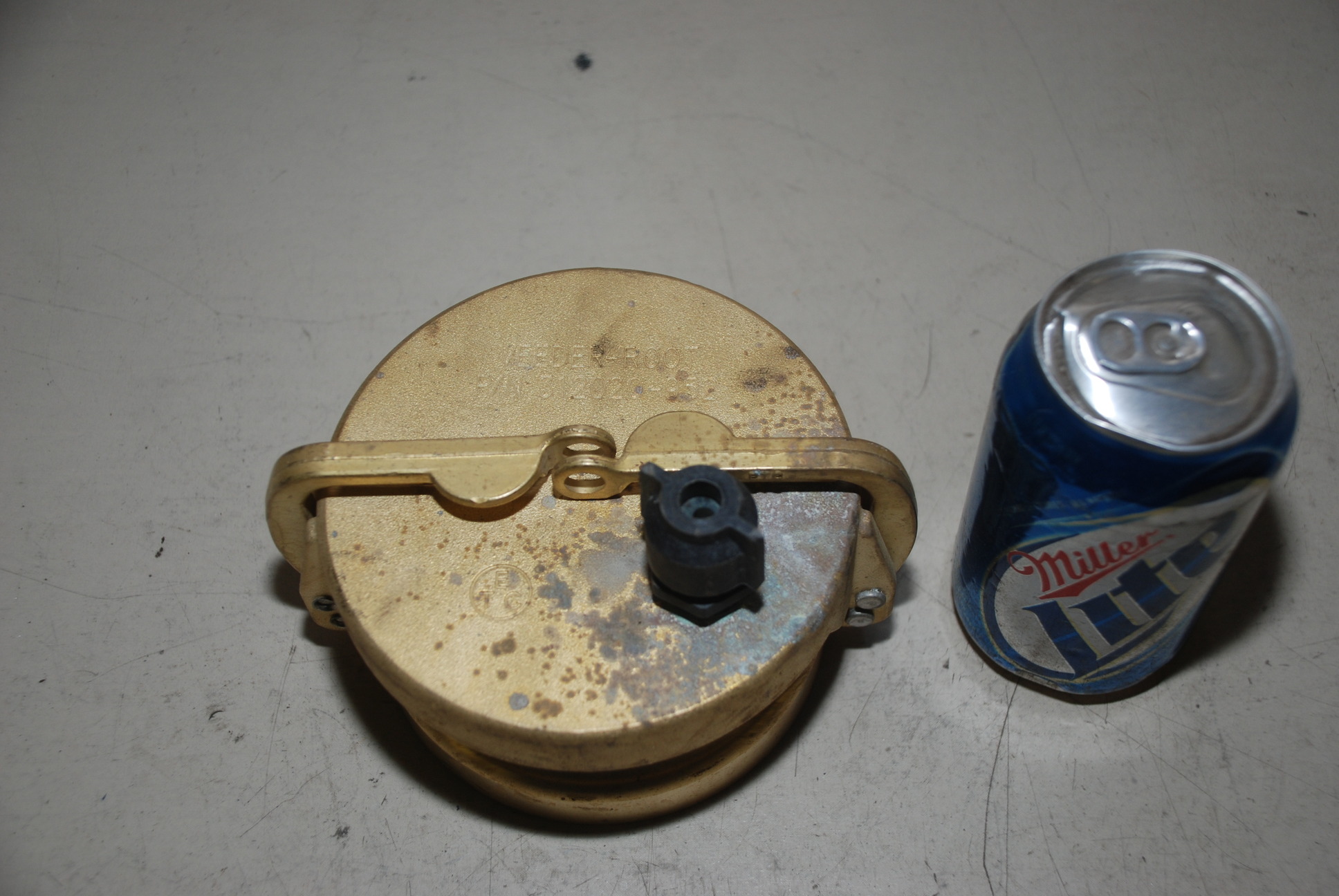 Brass Veeder-Root P/N 312020-952 Riser Cap and Ring Kit