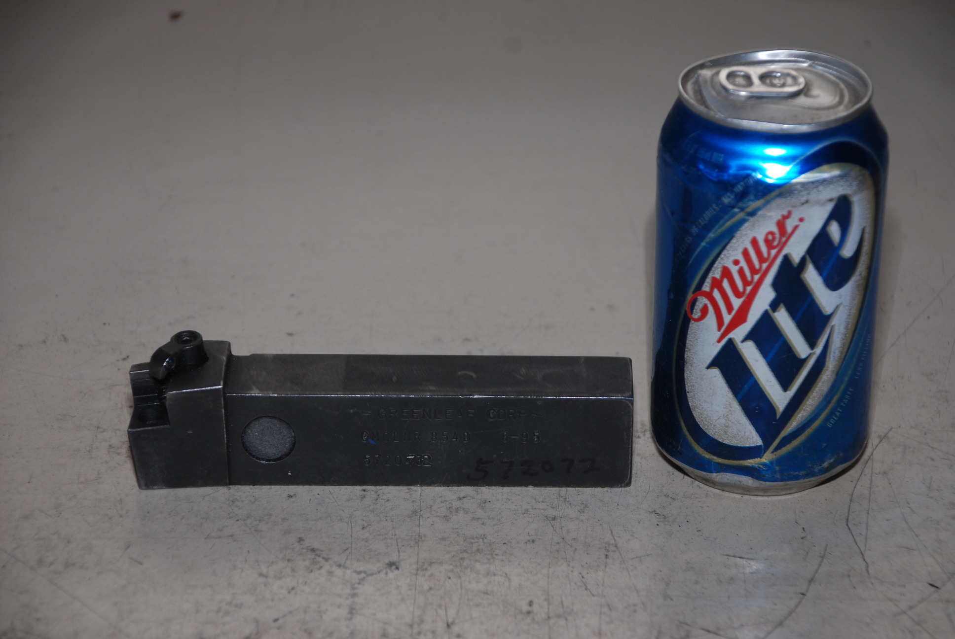 Lathe Carbide Insert Tool Holder Greenleaf GMCLNR 854D 6-95 572072